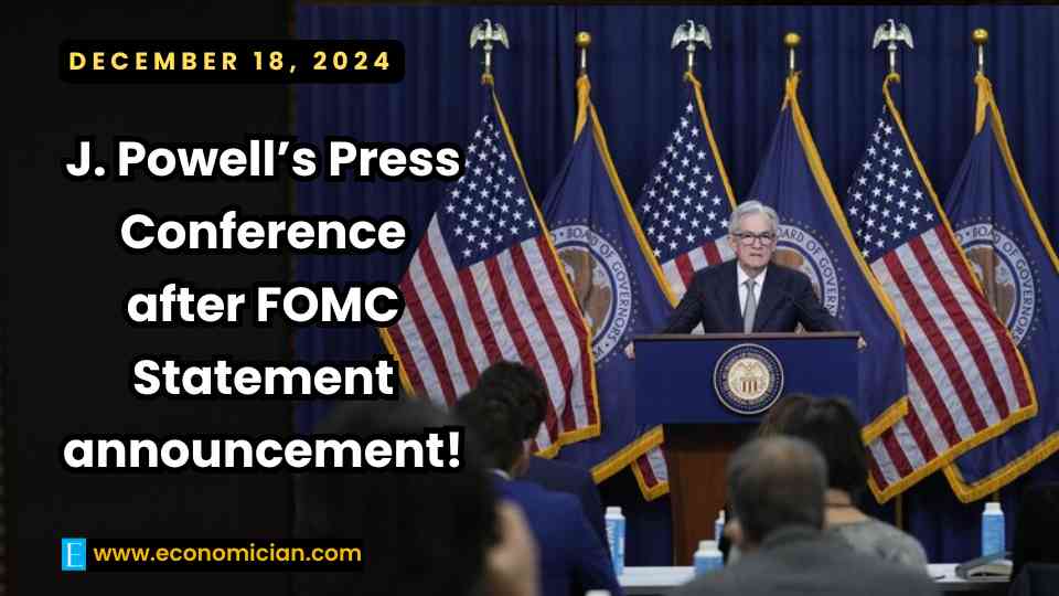 J. Powell’s Press Conference after FOMC Statement Announcement | Dec ...